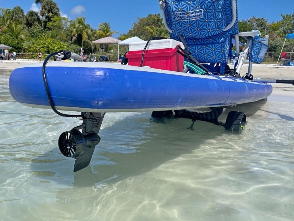 Hiqmar Electric Fin Motor | Kayak and Paddle Board Rentals and Sales